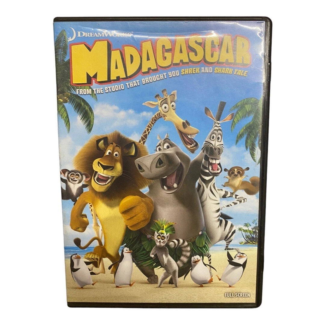 Madagascar 1 Dvd Cover