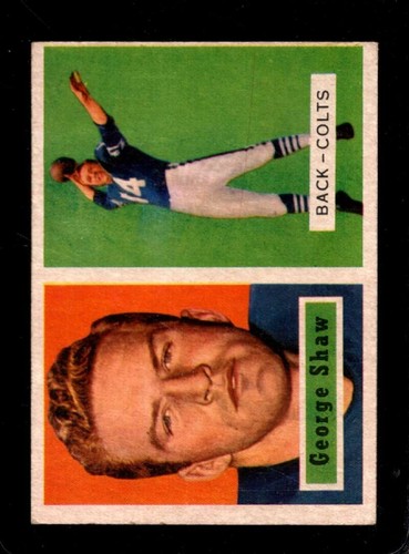 1957 TOPPS #115 GEORGE SHAW EX COLTS *X39097 | eBay