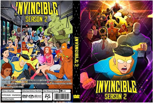 Invincible Animated Series Season 2 Episodes 1-8+Atom Eve Special ...