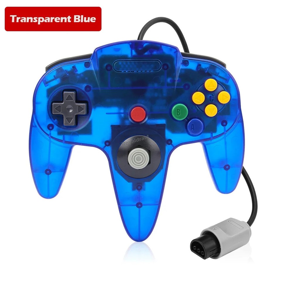 Wired Gamepad For N64 Joypad Controller Classic Joystick Retro Game ...