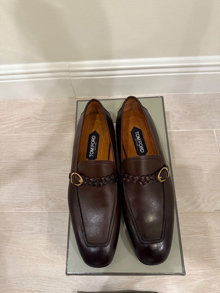 TOM FORD MENS BROWN SHOES NIB RETAIL 1690.00. SIZE 9 | eBay