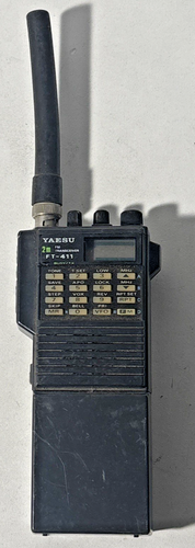 Yaesu FT-11R Black Handheld 150 Memories 2-m VHF Keypad Paging FM Transceiver | eBay