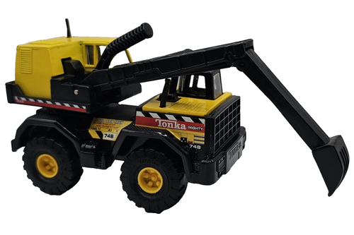 Vinyage 1998 Tonka Backhoe CONSTRUCTION Truck MAISTO by Hasbro | eBay