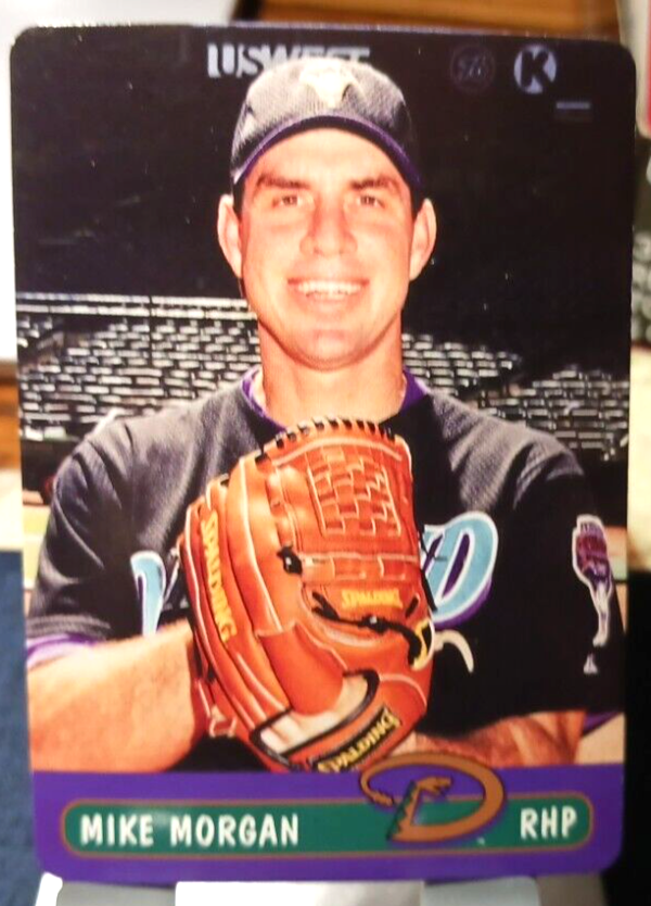 2000 Keebler Baseball Card of Mike Morgan - Arizona Dbacks #11 (NM ...