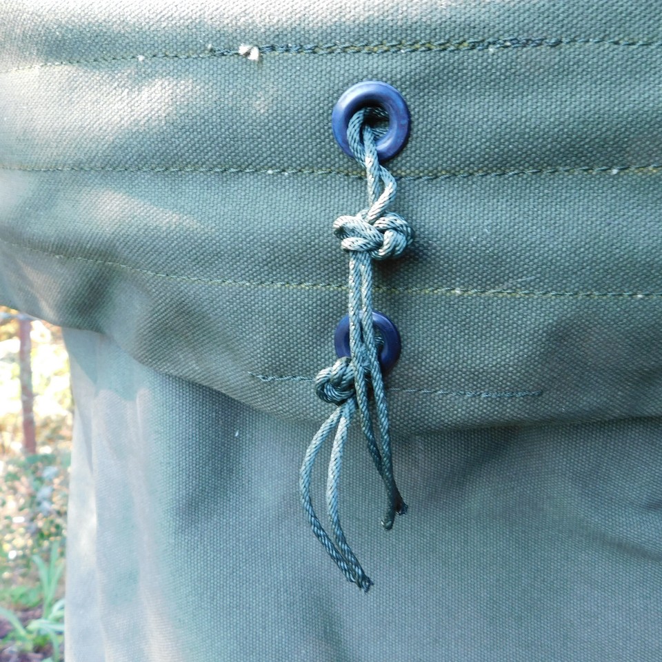 NEW USGI Canvas Water Bag 36 gallon Military Surplus Lister Bag NEW in ...