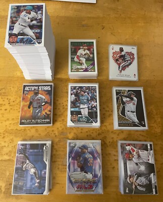 2023 Topps Update Baseball 625 card Complete Master Set - 9 Insert Sets ...