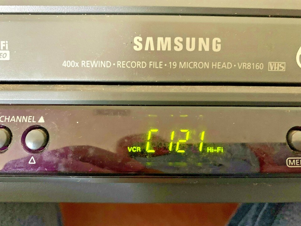 SAMSUNG VR-8160 VHS VCR 4 HEAD PLAYER RECORDER | eBay