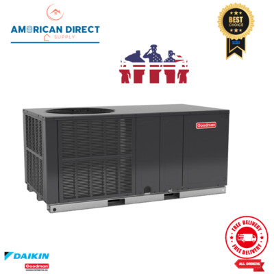 2 Ton HEAT PUMP Goodman All in One Package Unit 14.3 SEER Horizontal | eBay