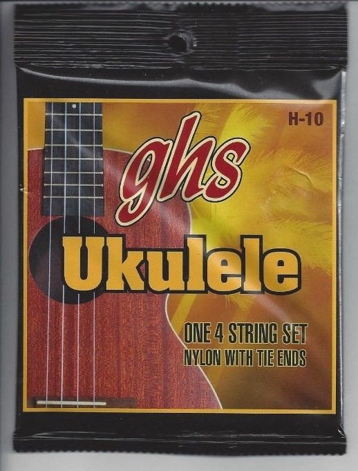 GHS H10 Hawaiian Ukulele Black Nylon Strings for sale online | eBay