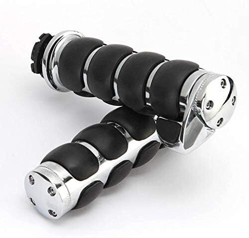1" Inch Motorcycle Handle Bar Hand Grips For Harley Honda Yamaha ...