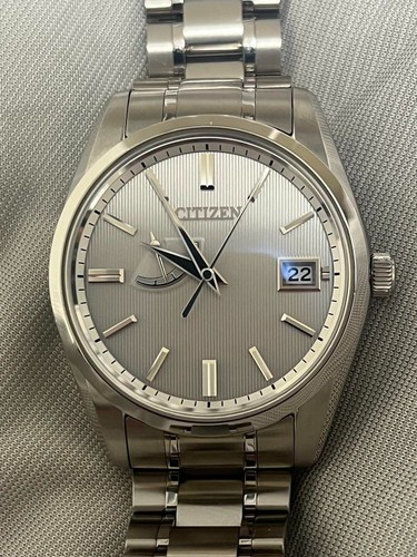 CITIZEN AQ1010-54A Cal.A010 Stainless Steel Case eco-drive With Box ...