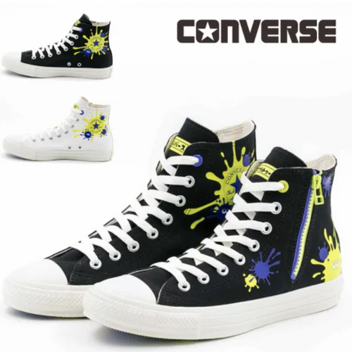 Converse All Star Splatoon 3 Sneakers Zip Z HI Japan Limited US5.5/24 ...