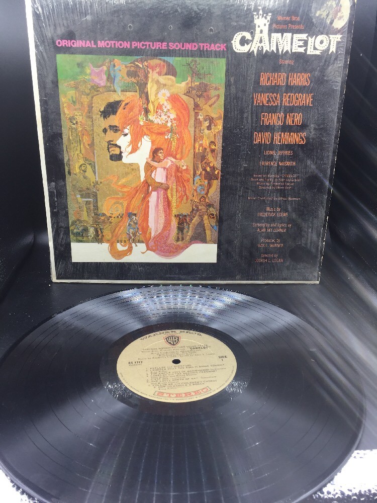 CAMELOT-(LP)-Original Motion Picture Soundtrack Starring Vanessa ...