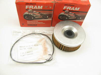 (2) Fram CH6002 Engine Oil Filter Replaces 51219 P7002 LF572 89933 ...