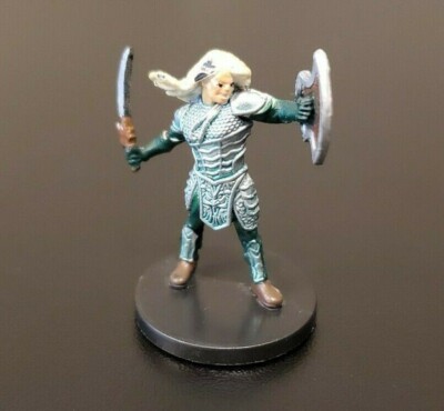 D&D Mini - FEMALE HUMAN FIGHTER #1 (PHB Heroes - VHTF FEMALE PALADIN ...