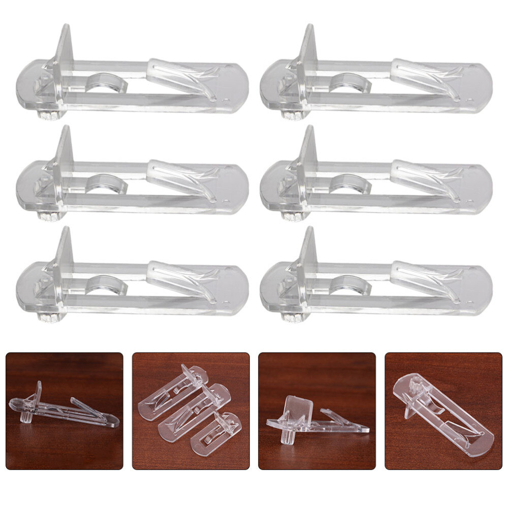 30 Pcs Kitchen Cabinet Shelf Clip Shelf Bracket Pegs Locking Cabinet ...