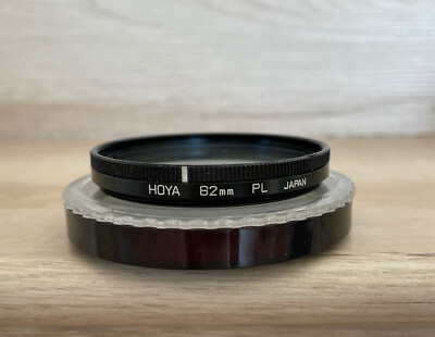 HOYA 62mm PL filter with original plastic case - JAPAN | eBay