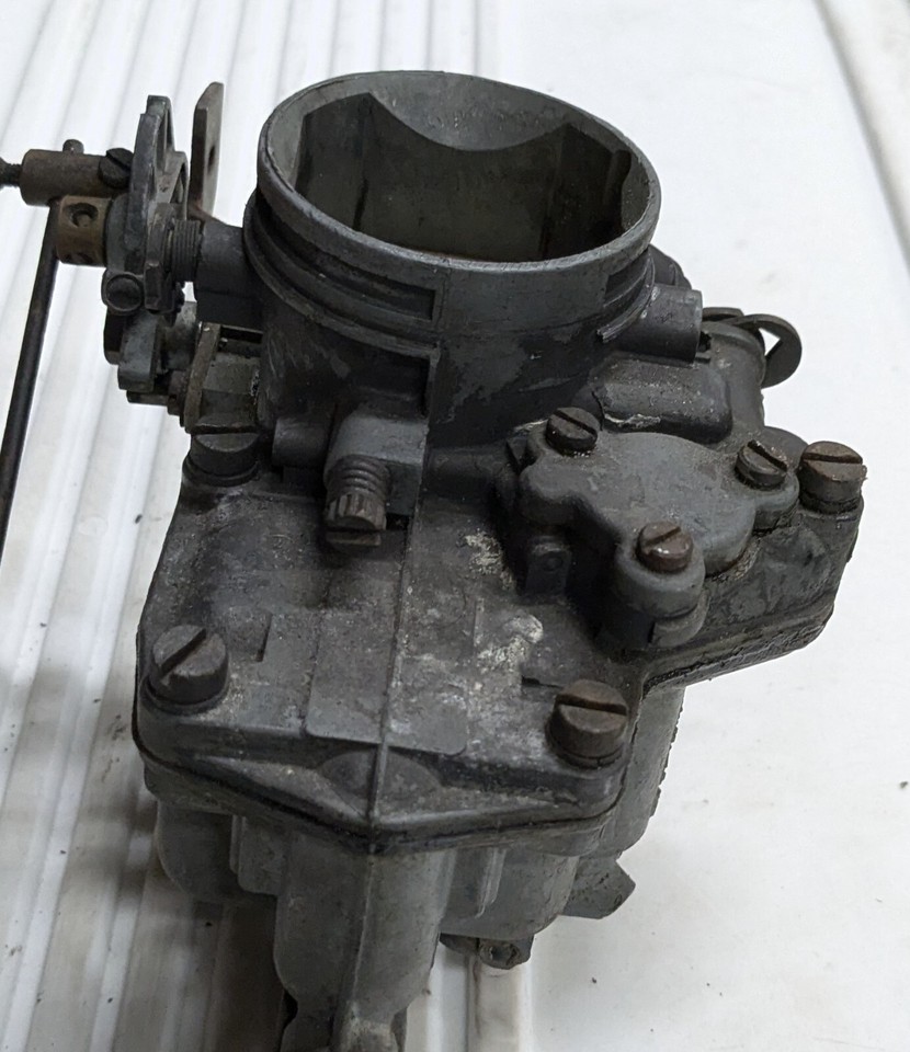 OEM Original Zenith Twin Carburetors + Air Filters From Sunbeam Alpine ...