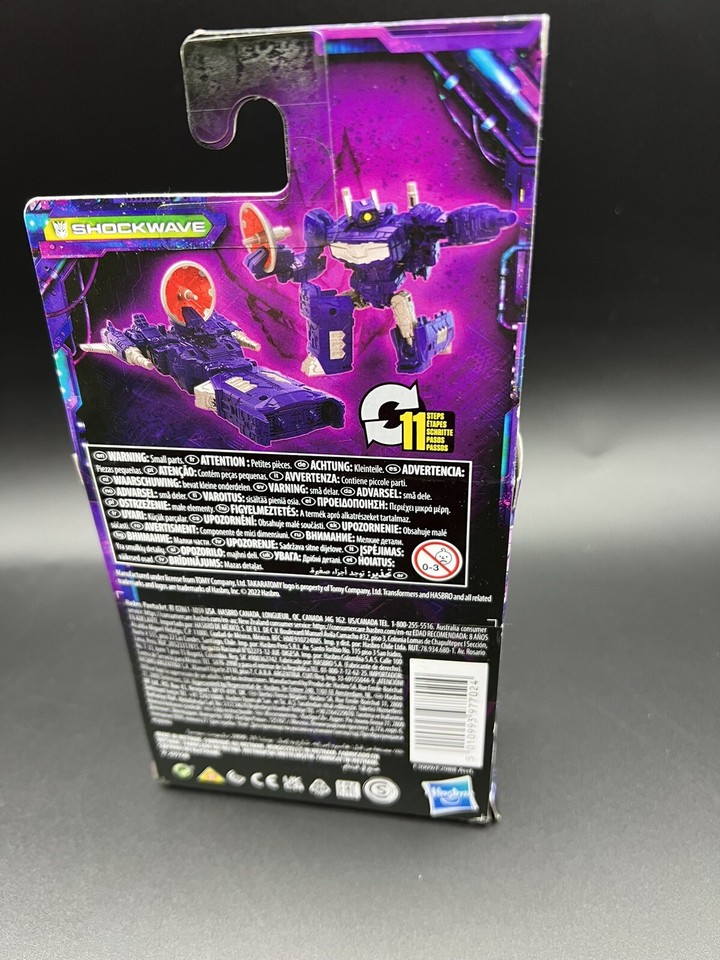 Hasbro Transformers Shockwave Transformers Generations Legacy Core ...