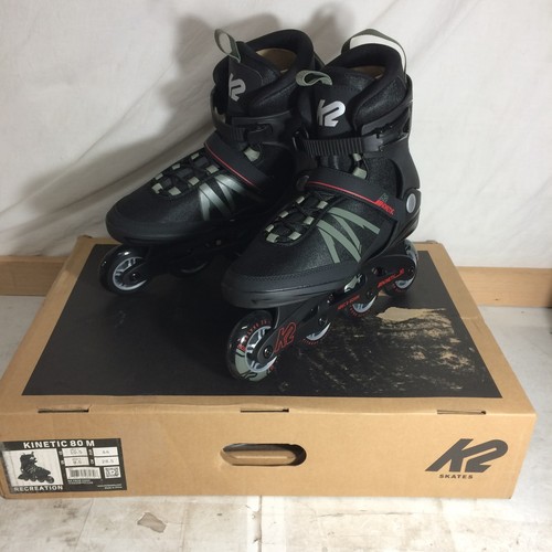 K2 Skate Kinetic 80 Men's Inline Skates, Black/Gray, M10.5 | eBay