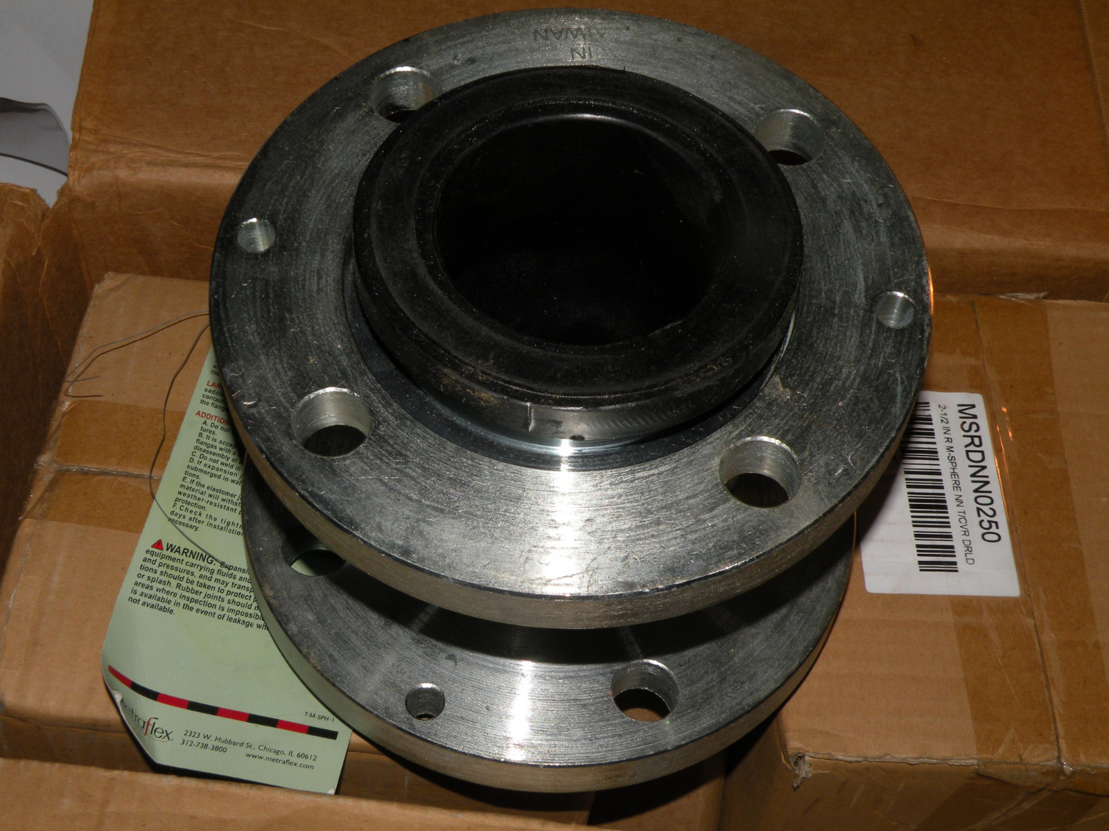 Metraflex MSRDNN0250 2.5" 65mm R M-Sphere NN T/CVR DRLD | eBay