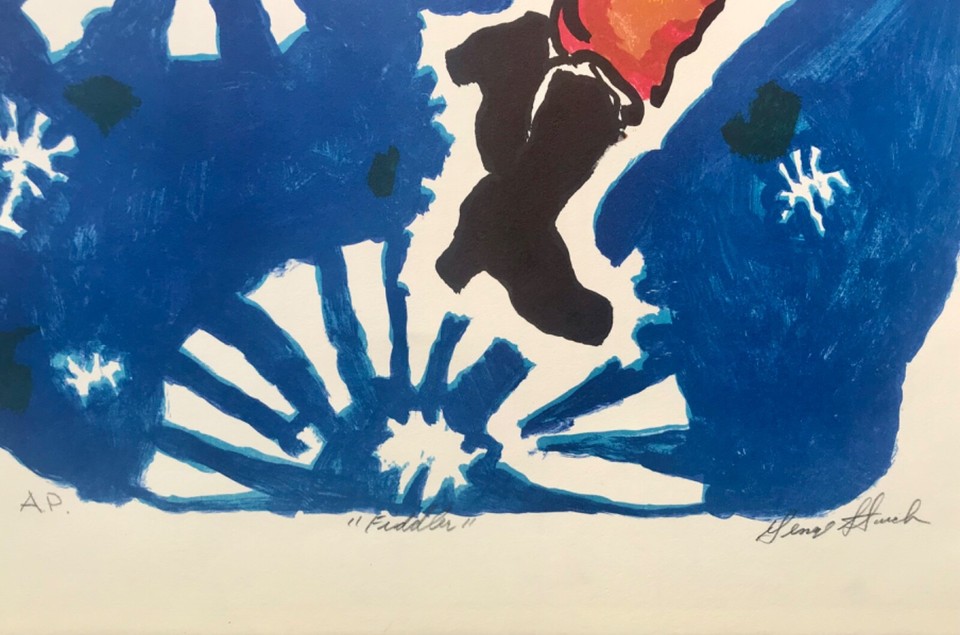 George Stauch American Artist ~ AP ~ "Fiddler" ~ Signed & Titled | eBay