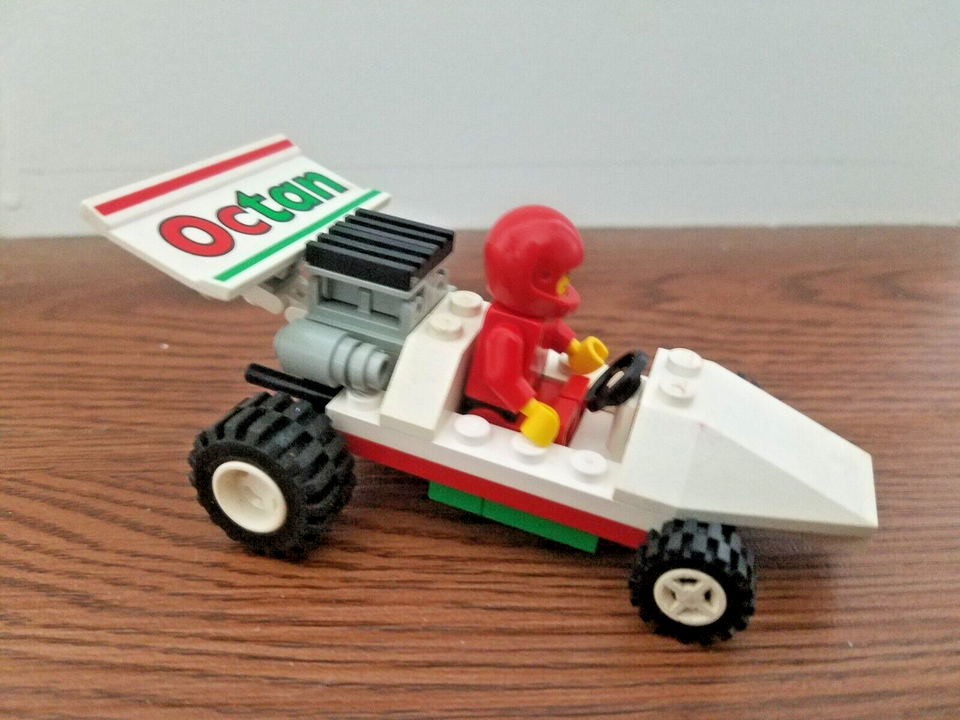 Vintage Lego 1890 Octan Race Car + Instructions | eBay