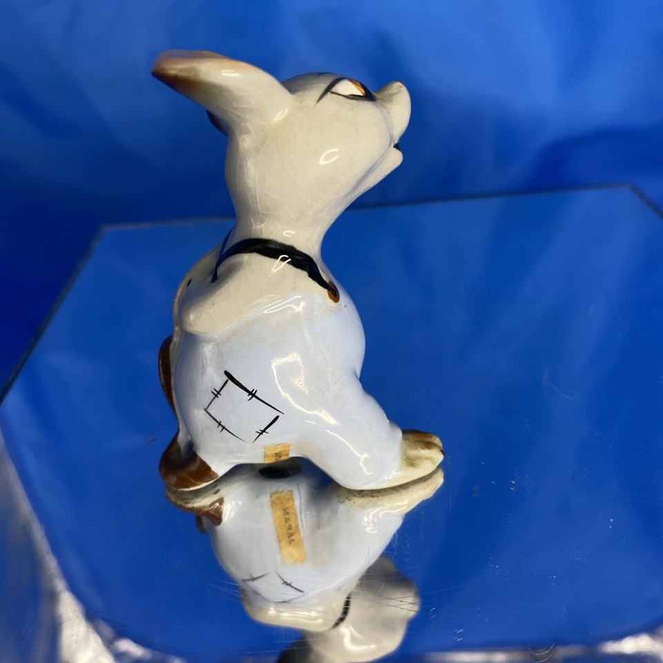 Vintage Ceramic Mouse In Overalls Cute Derpy Made In Japan 2.75” Tall ...