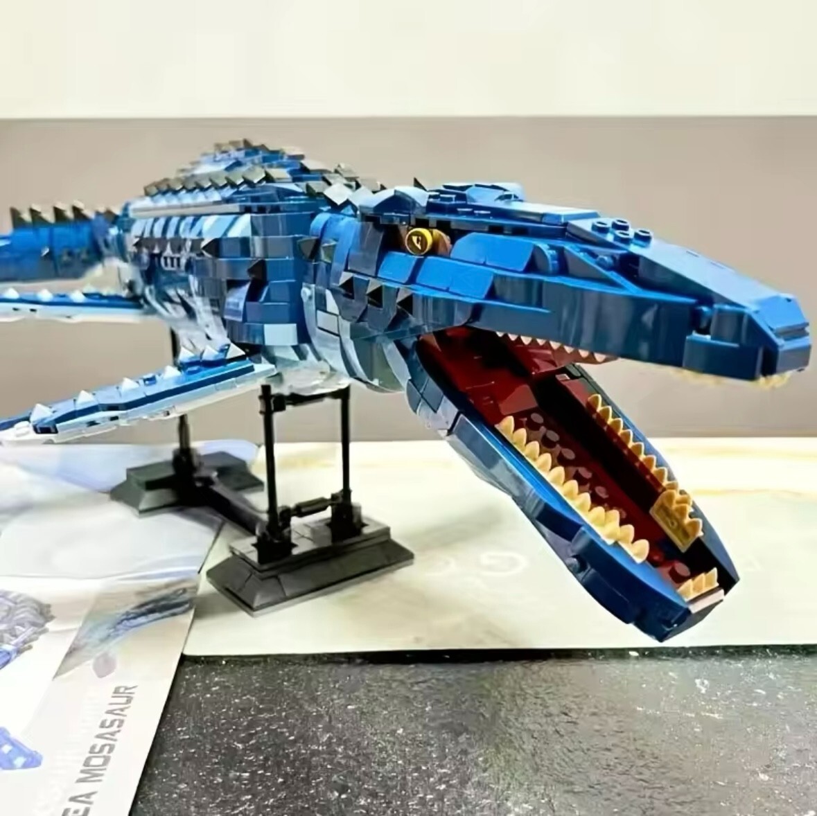 1859 PCS Dinosaur Mosasaur / Sea Creature , Sea Adventure building ...