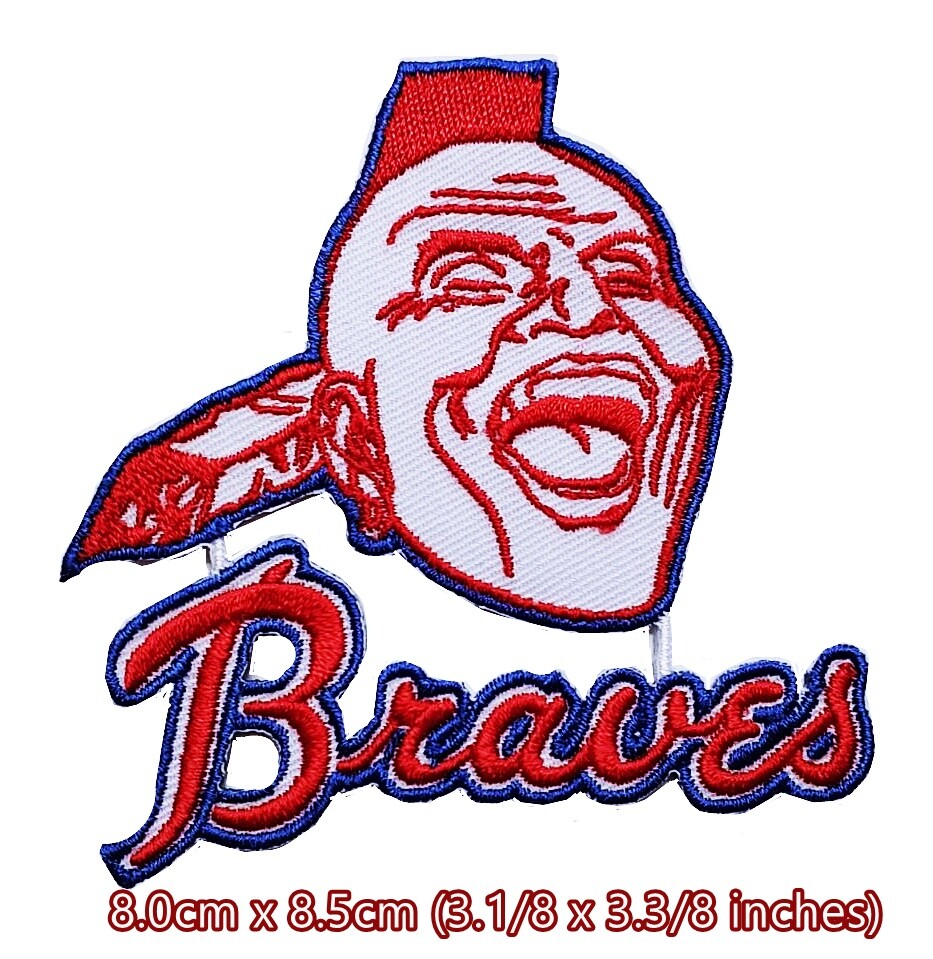 Atlanta Braves Baseball Patches Embroidery Iron on(Select options) Thai ...