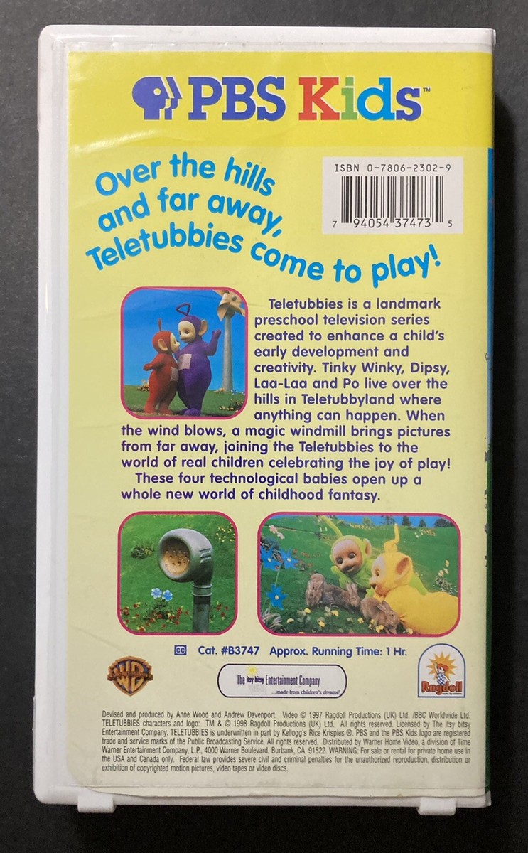 Teletubbies Here Come The Teletubbies Vhs 1998 Pbs