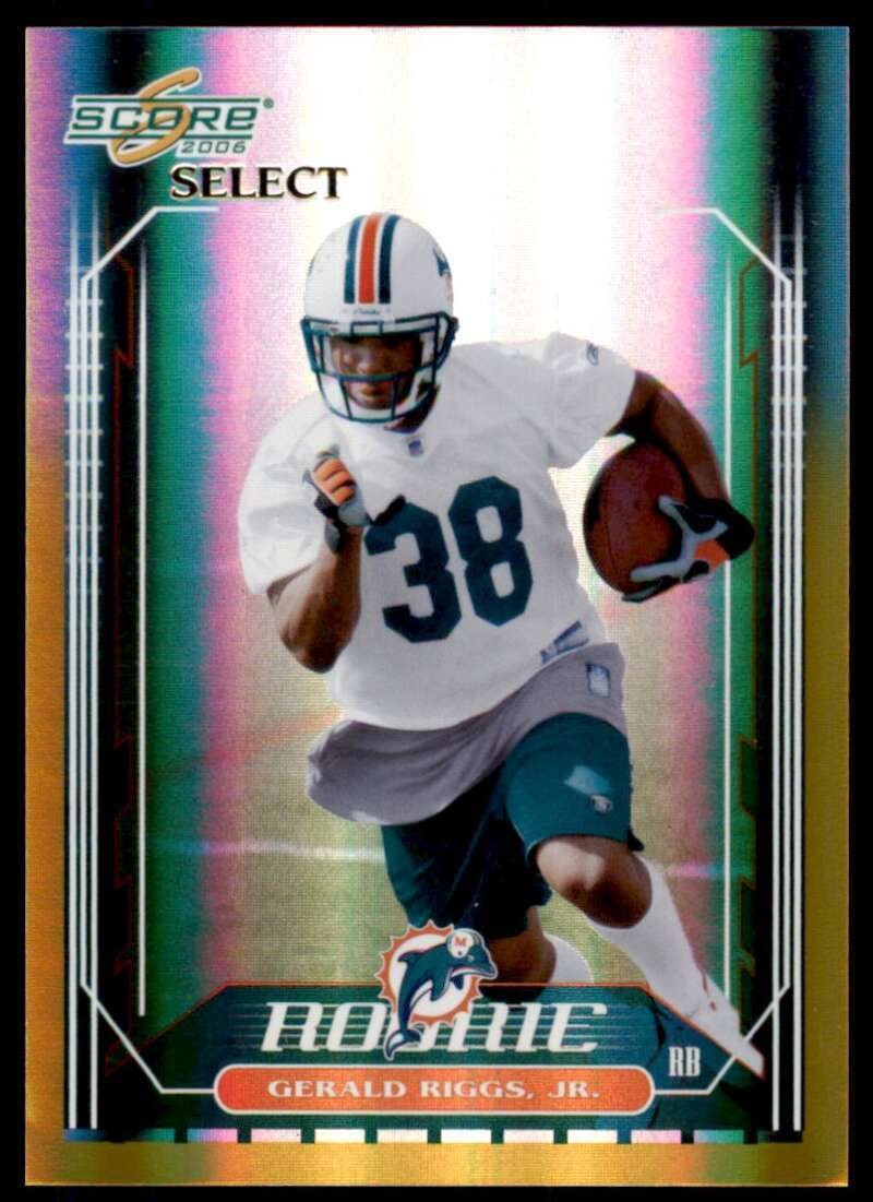 Gerald Riggs Card 2006 Score Select Gold #425 | eBay