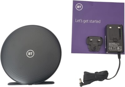 BT Wi-Fi Disc Complete Extender for Smart Hub 2 Black - Box Slightly ...