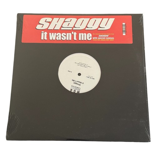 IT WASN'T ME Shaggy/Rik Rok 4 Track Remix 12" MCA 2000 Reggae Hip Hop ...