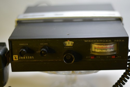 Johnson Messenger 323A W/MIC Tested & Working | eBay
