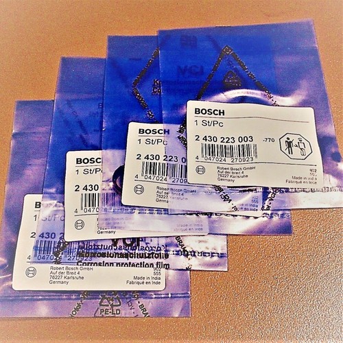 2430223003 Bosch diesel injector seal ring 2 430 223 00390502704-4pc | eBay