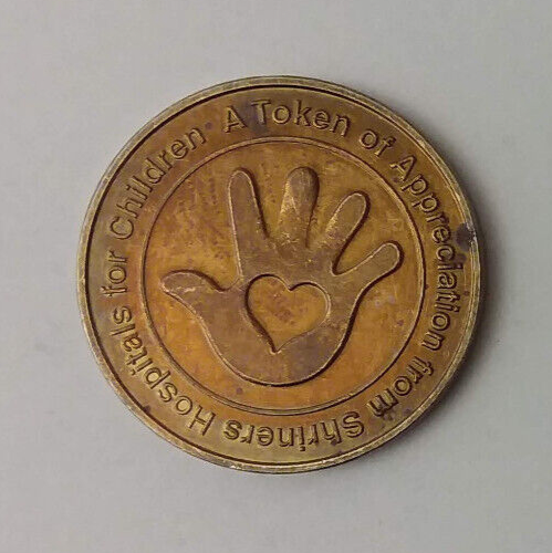 Shriners Hospitals For Children Coin Token 25mm | eBay