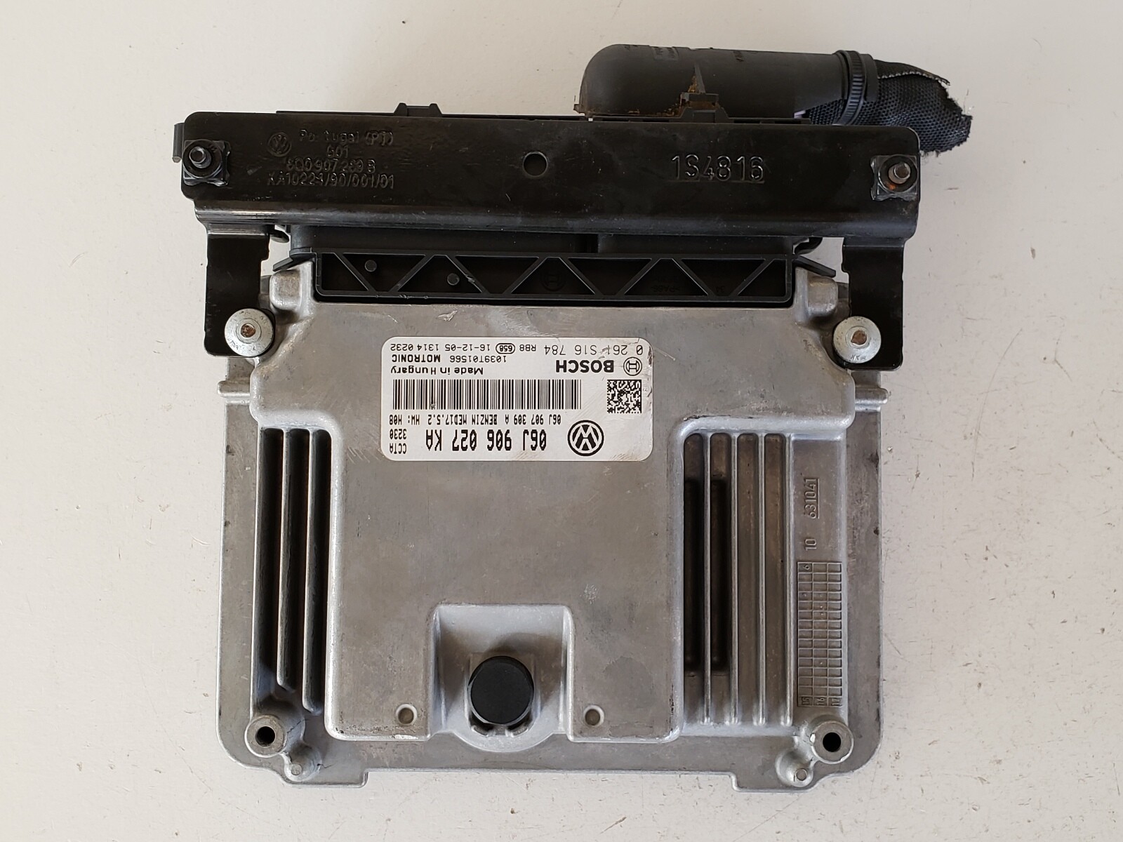 2016-2017 VW Tiguan 06J 906 027 KA Computer Engine Control ECU ECM EBX ...