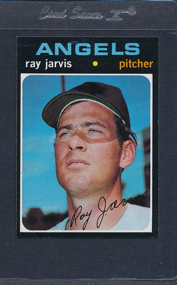 1971 Topps #526 Ray Jarvis Angels NM *9742 | eBay