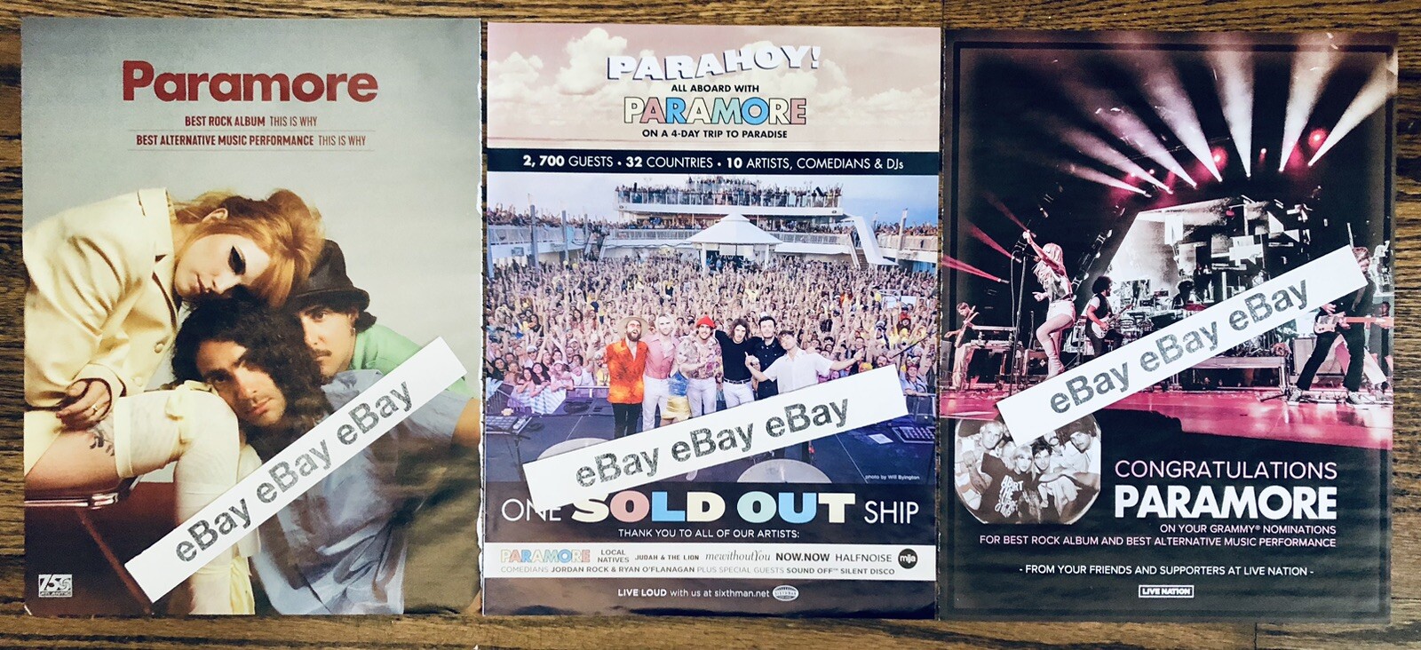 3 Paramore Magazine Ad, Tour, Music, Band, Music, Musician, Artist ...