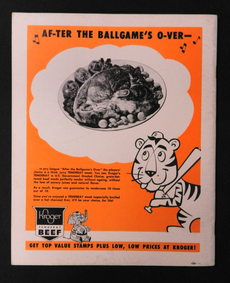 1957 Detroit Tigers MLB Baseball Yearbook | eBay