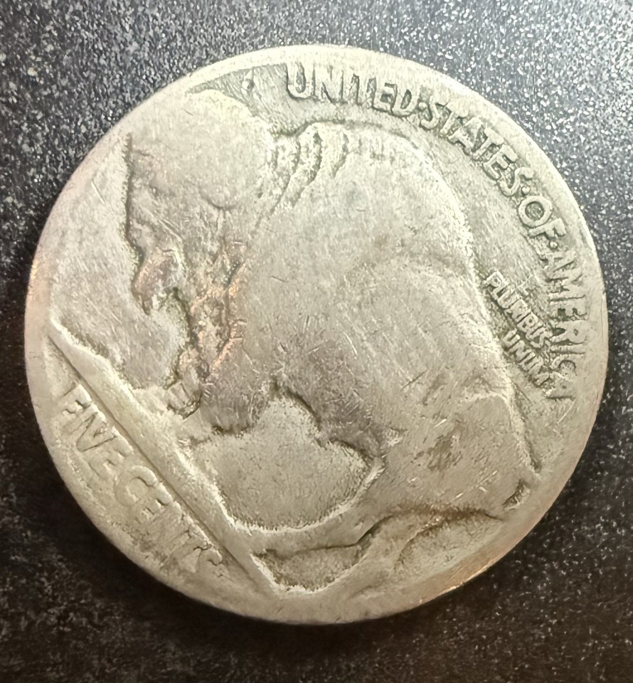 1924 Buffalo Nickel Brockage ~ Off Center Error | eBay