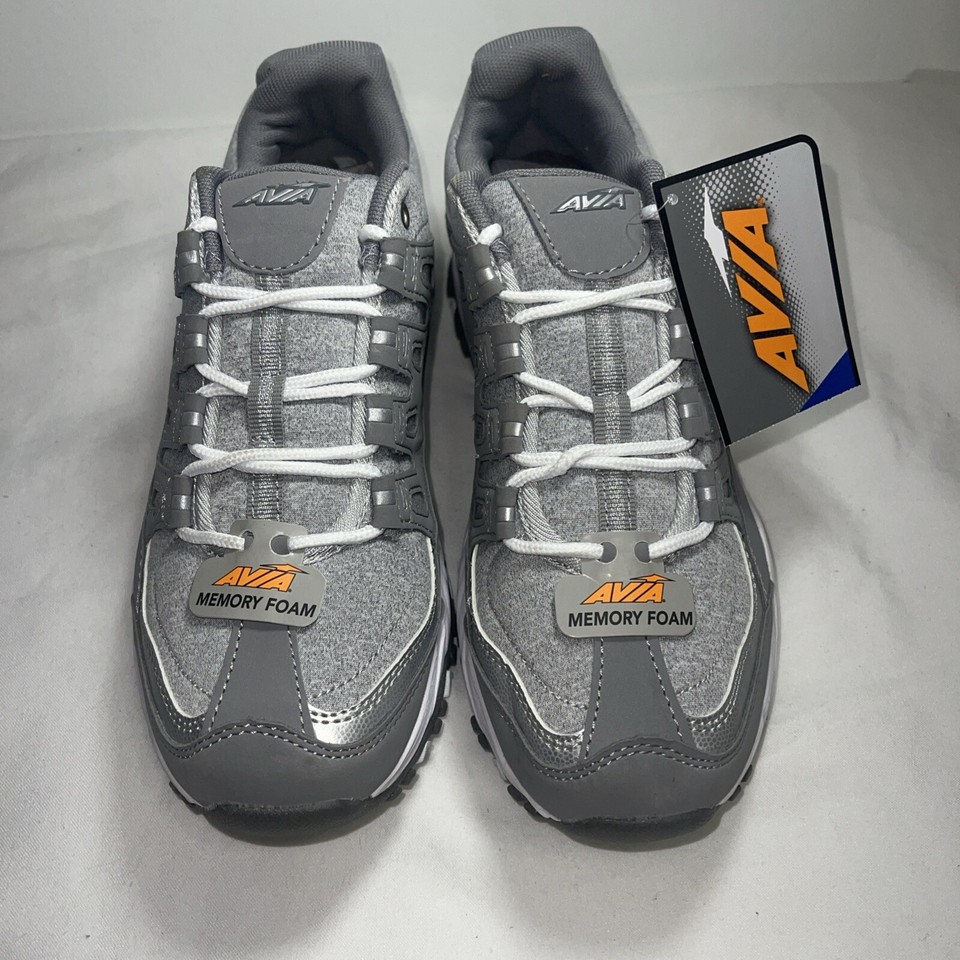 AVIA Running Trainers Shoes Women's Size 9 Gray Athletic | eBay