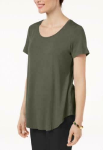 Jm Collection Petite Shirt tail-Hem Top | eBay