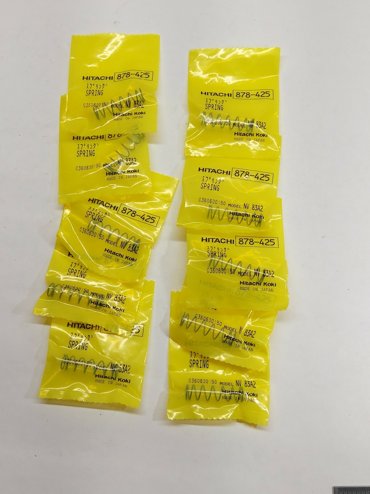 LOT OF 10 HITACHI 878-425 SPRING MODEL NV-83A2 (NEW) | eBay