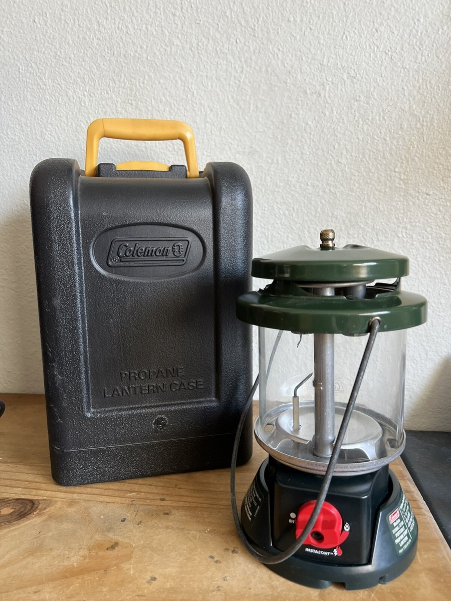 Propane Coleman Lantern Carrying Case Vintage Coleman Propane Lantern