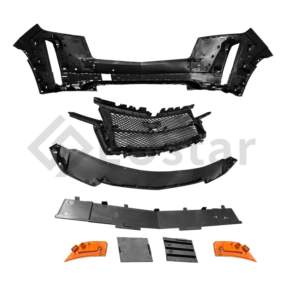 Complete Front Bumper Assembly Premium Luxury For 2021-2024 Cadillac ...