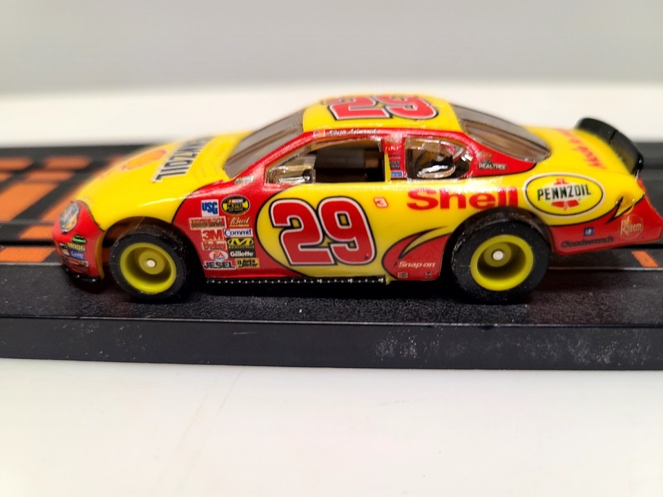 AFX CUSTOM NASCAR BODY KEVIN HARVICK YELLOW #29 W/CLIP FITS AFX SUPER ...