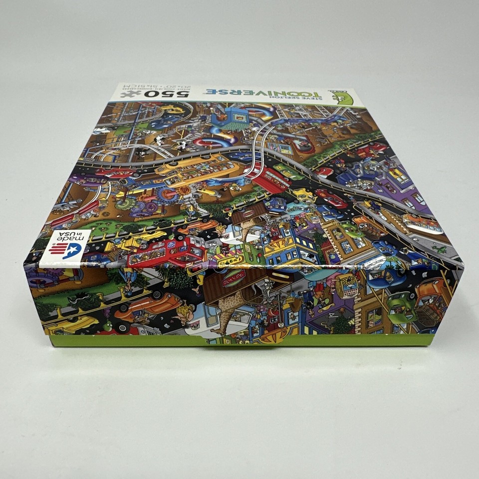 Caeco Steve Skelton's Tooniverse 2012 Moving Parts 550 Piece Puzzle ...