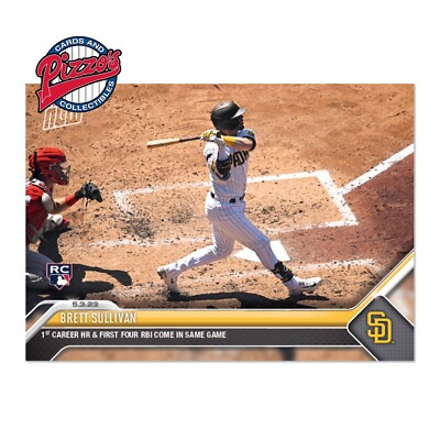 Brett Sullivan RC 1st HR & RBI 2023 MLB TOPPS NOW Card 228 In Hand | eBay